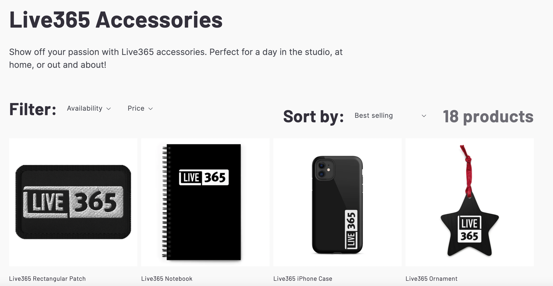 Live365 Accessories – Live365 Store