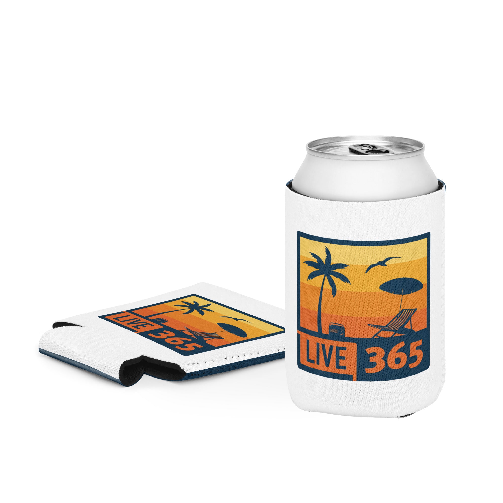 Live365 Summer Can Cooler – Live365 Store